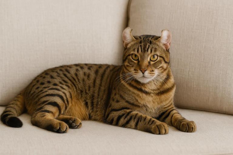 Highlander Cat Breed: Playful, Curled-Ear Companions with Wild Looks