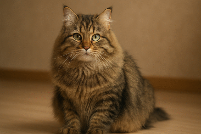 Siberian Cat Breed: Fluffy, Hypoallergenic, and Full of Personality