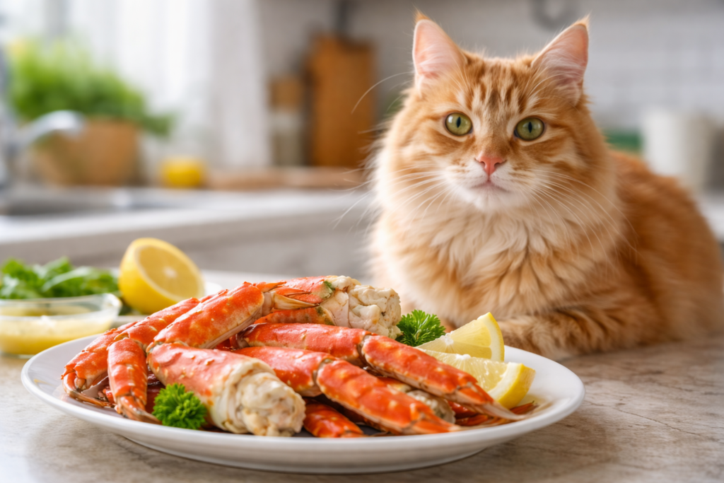 Can Cats Eat Crab? Safe Portions, Risks, and What to Avoid